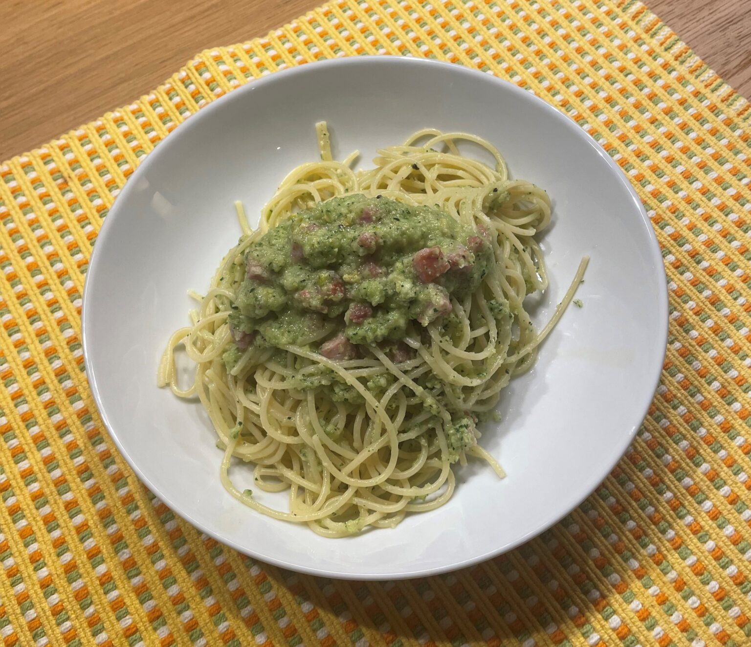 Grüne Speck Pasta – Ammann's Foodblog